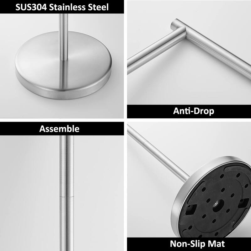 Bathroom Freestanding Toilet Paper Holder Tissue Roll Holder On Sale