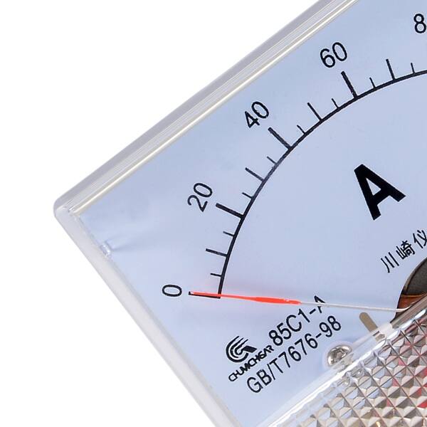 Analog Current Panel Meter DC 100A Ammeter Ampere Tester Gauge without ...