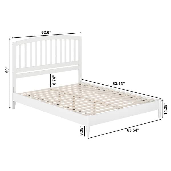 Quincy Solid Wood Low Profile Platform Bed - On Sale - Bed Bath ...