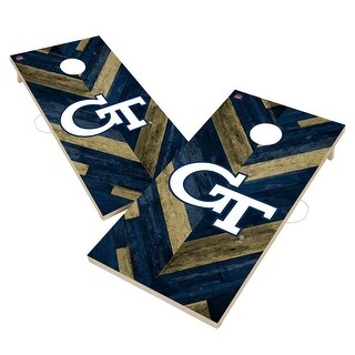Georgia Tech Yellow Jackets Regulation 2x4 Cornhole Boards - V1 - Bed ...