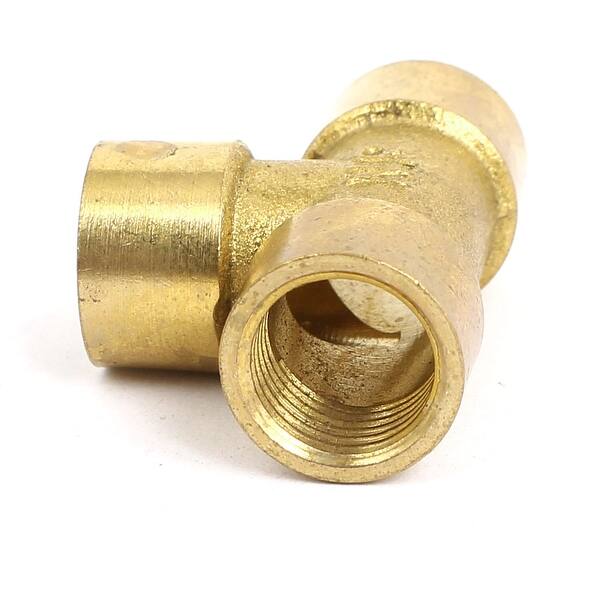 1/4BSP Female Threaded 3 Ways Cross Coupler Adapter Pipe Fitting ...