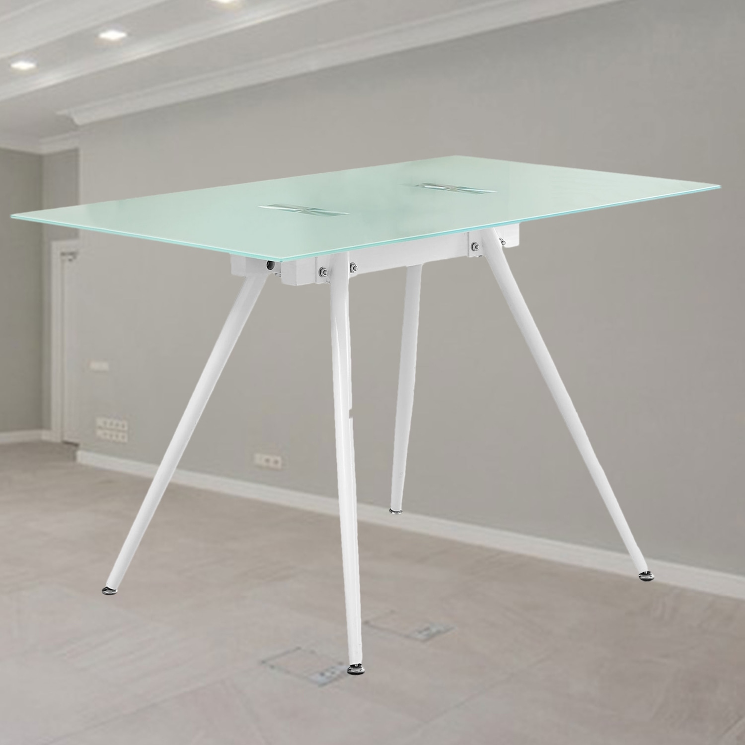 Alphason glass desk store