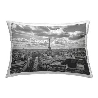 Stupell Parisian City View Decorative Printed Throw Pillow Design by ...