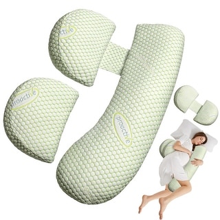 Pregnancy Pillow, Maternity Pillow for Pregnant Women, Soft Baby Bub ...