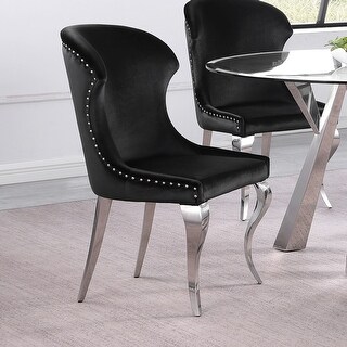 Victoria Upholstered Cabriole Legs Side Chairs (Set of 2) - Bed Bath ...