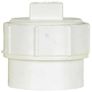 Charlotte Pipe & Found PVC00105X1200HA Pvc Clean-Out Adapter 4" - Bed ...