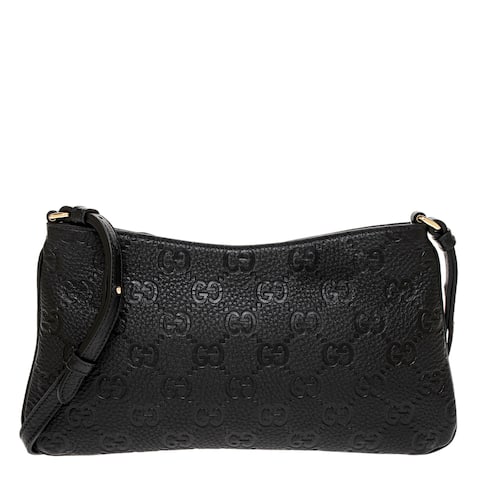 Gucci GG Emblem Medium Shoulder Bag - Overstock - 43315793