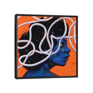 iCanvas "Tangled Spaces" by Ejiwa Ebenebe Framed Canvas Print - Bed ...