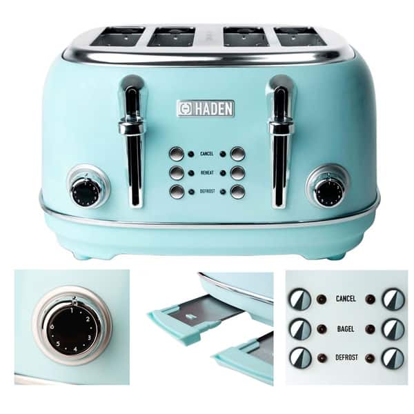 Haden Heritage Toaster, Kettle, Coffee Maker, Microwave, and Blender ...