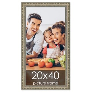 20x40 Traditional Silver Wood Picture Panoramic Frame Panoramic Poster ...