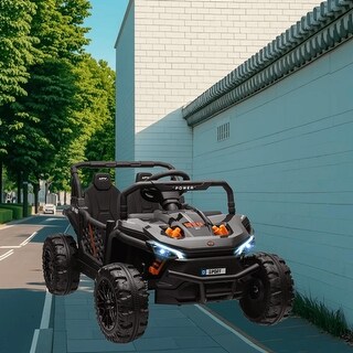 Battery Powered Off-Road Electric Ride On Car for Kids with Parental ...