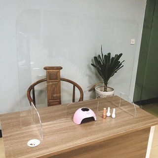 Lightweight Sneeze And Cough Protective Shield Guard 32W x 32T Clear ...