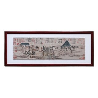 Autumn Colors of Que and Hua Mountains by Zhao Mengfu Chinese Painting ...