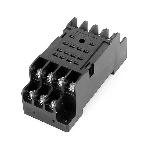 DYF-14A AC 250V 7A 14 Screw Terminal Power Relay Socket Base for HH54P ...