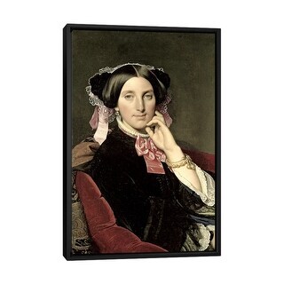 iCanvas "Madame Gonse, 1852" by Jean-Auguste-Dominique Ingres Framed ...