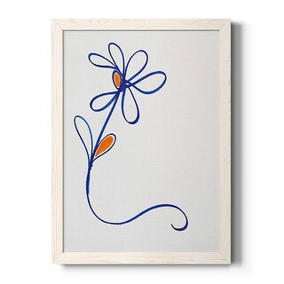 Wobbly Blooms I-Premium Framed Canvas - Ready to Hang - Bed Bath ...