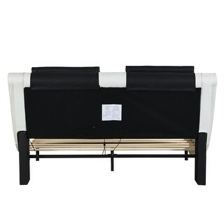 Platform Bed Frame with led lighting, Bluetooth connection to play ...