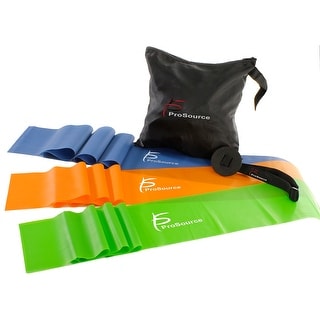 ProsourceFit Set of 3 Therapy Flat Resistance Bands 6’ Long for ...