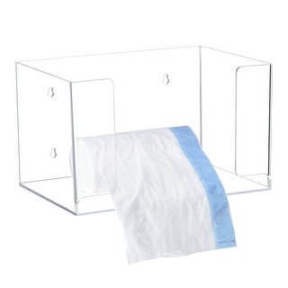 Trash Bag Dispenser Roll Holder Wall Mount for Garbage Bag Square ...