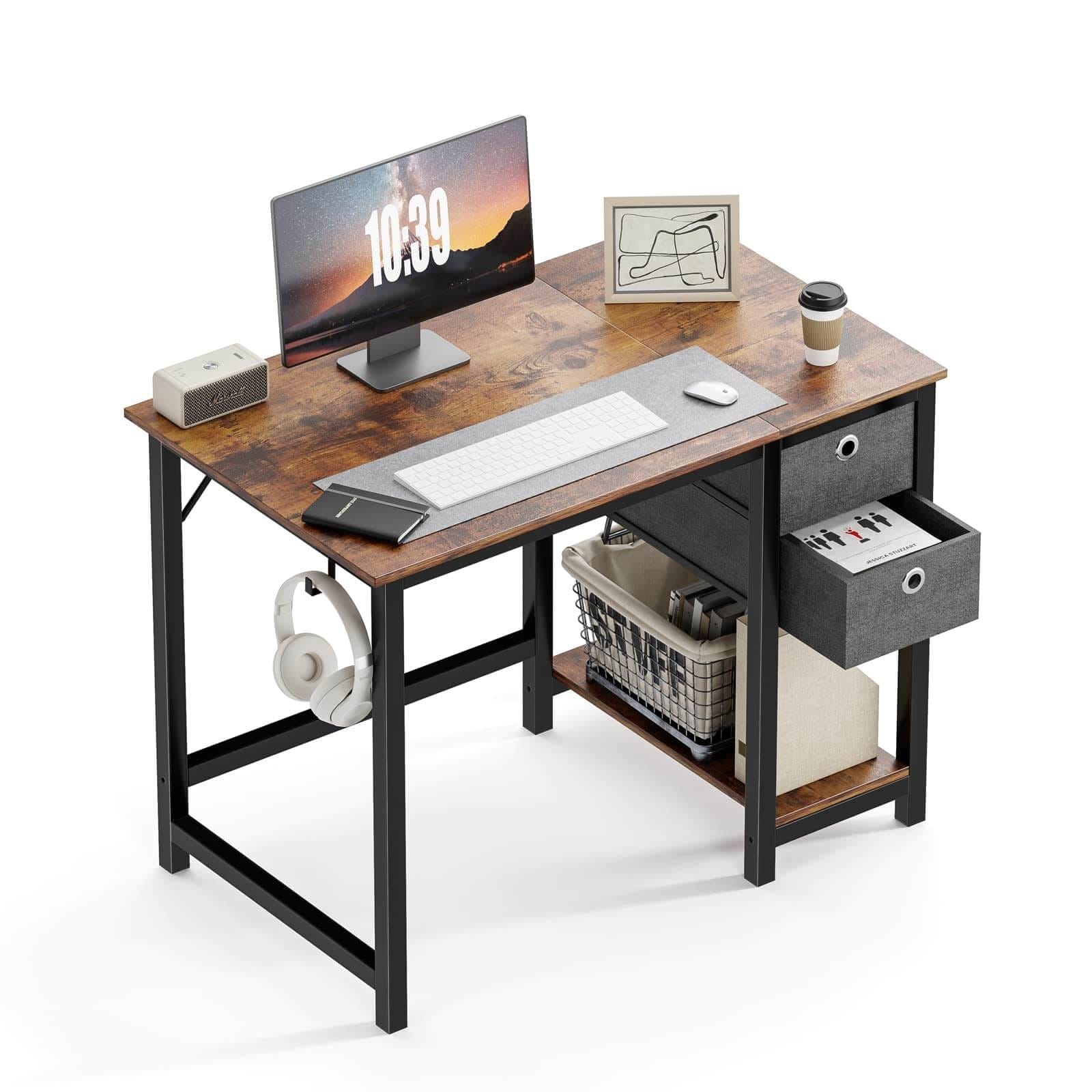 Two tier writing desk store