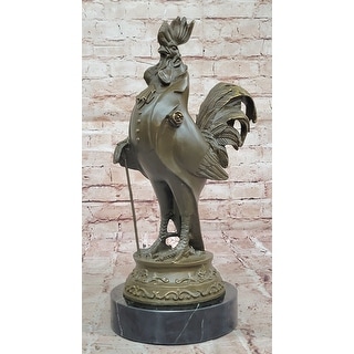 Dapper Rooster Gentleman Bronze Statue – Victorian Style - Bed Bath ...