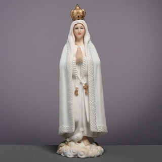 6.1 inches Height Polyresin Our Lady of Fatima Multicolor Finish ...