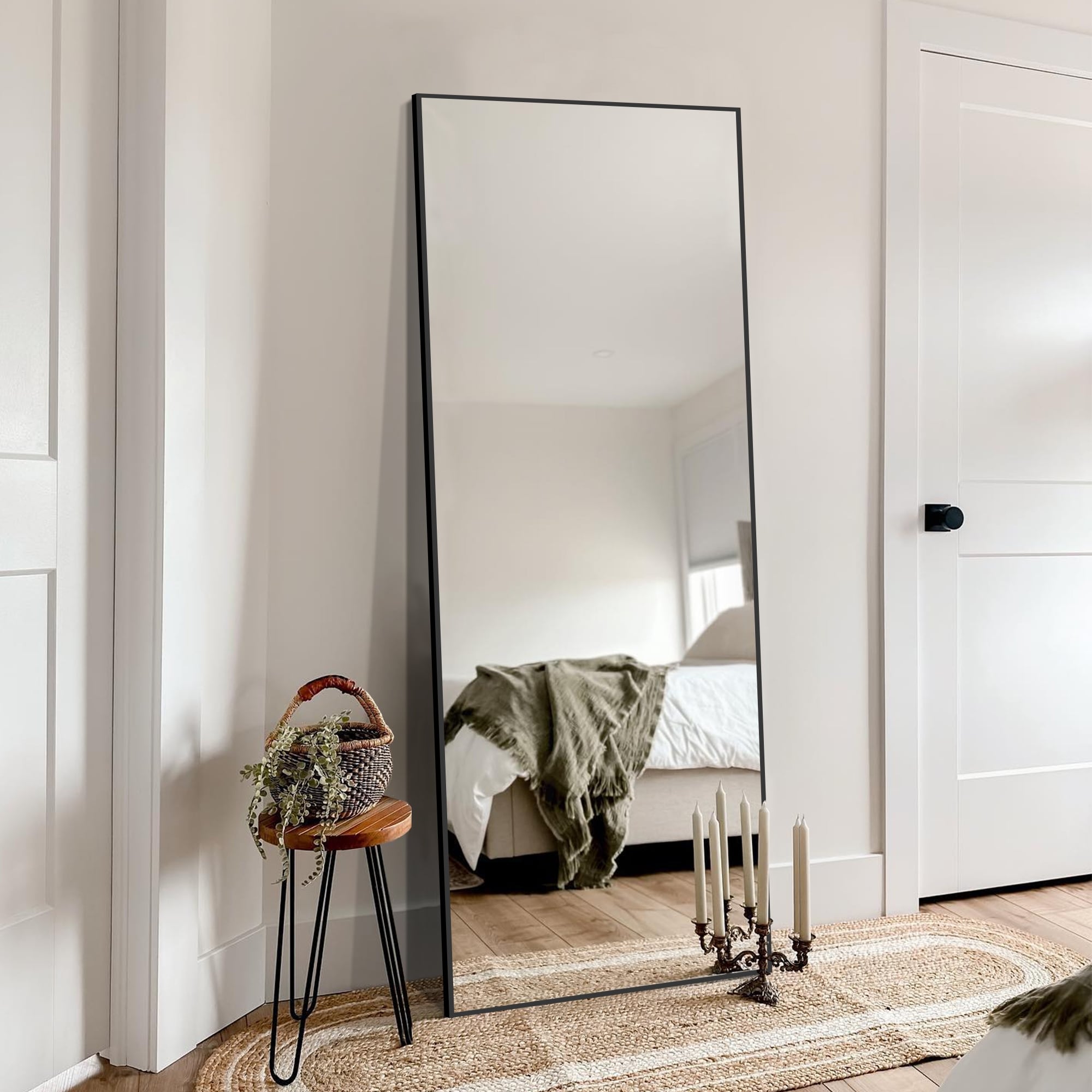 65''x22'' Full Length Mirror Floor Mirror - N/A - Bed Bath & Beyond ...