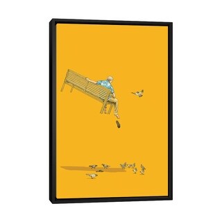 iCanvas "Float With The Pigeons" by Jason Ratliff Framed Canvas Print ...