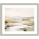 Kate and Laurel Tranquil Landscape No. 2 by Amy Lighthall Framed Wall ...