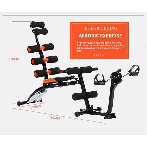 Multifunctional Sit-ups Abdominal Abdomen Pedal Fitness Equipment - Bed ...