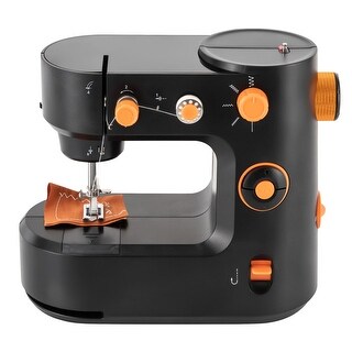 Portable Dual Speed Black Mini Sewing Machine - Bed Bath & Beyond ...