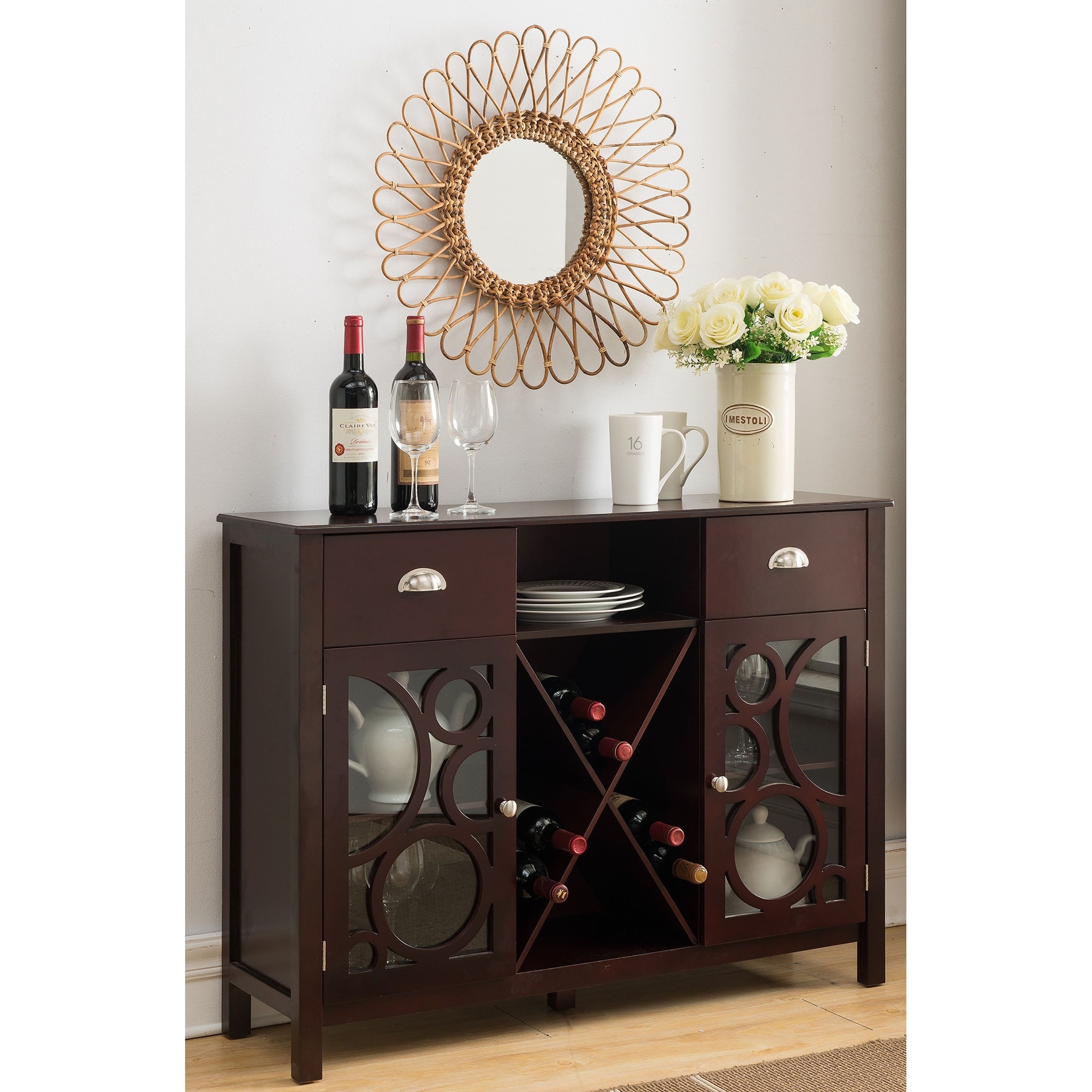 Wine Glass Storage Buffets and Sideboards - Bed Bath & Beyond