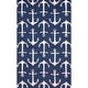 Nuloom Indoor/Outdoor Nautical Anchor Area Rug - Bed Bath & Beyond ...