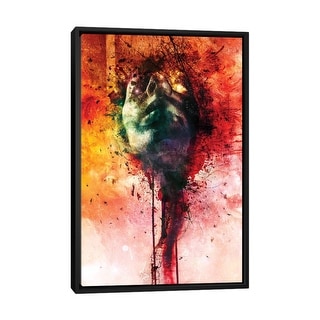 iCanvas "W.O.U.N.D.S" by Mario Sanchez Nevado Framed Canvas Print - Bed ...