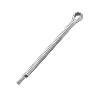 Split Cotter Pin inch x inch Carbon Steel 2-Prongs Silver 40Pcs - 5mm x ...
