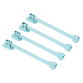 4pcs Folding Table Legs, 10.2" Length Bed Tables Leg Replacement, Blue ...