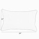 Sunbrella Spectrum Indigo Indoor/Outdoor Knife Edge Pillow (Set of 2 ...