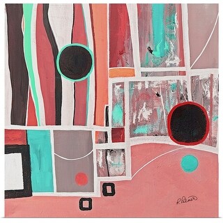 "Pink Geo Two" Poster Print - Bed Bath & Beyond - 30227119