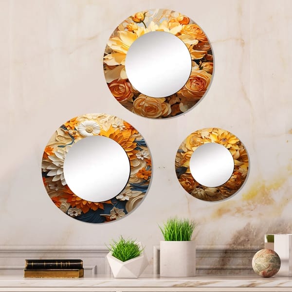 abstract shape mirror