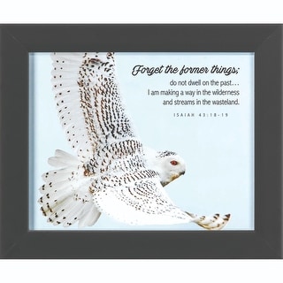 Blue and Black Bible Verses Printed Framed Wall Art Decor 10" x 12 ...