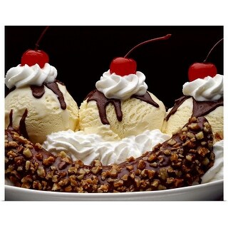 "Banana split" Poster Print - Multi - Bed Bath & Beyond - 16376792