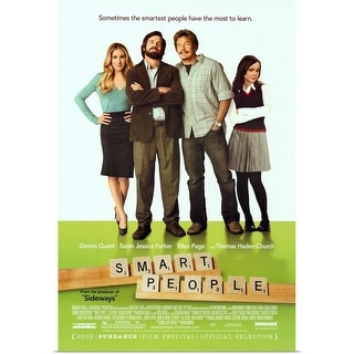 "Smart People - Movie Poster" Poster Print - Multi - Bed Bath & Beyond ...