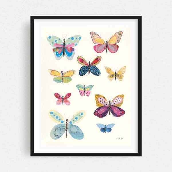 Butterfly Charts I Illustrations Animals Insects Art Print/Poster - Bed ...