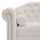 Timeless Chesterfield Style Upholstered Sofa - High-Tech Fabric Surface ...