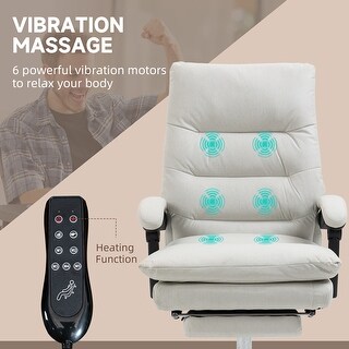 Executive Massage Office Chair with Heated, Lift Computer Desk Chair ...