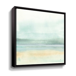 Mint and Sand II Floater-Framed Gallery Wrapped Canvas - Bed Bath ...