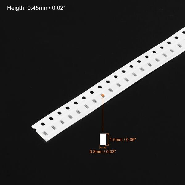 100x 0603 Chip Resistor 150Ohm 1/10W Surface Mount Device SMT Resistor ...