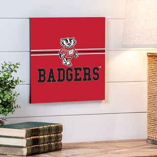 University of Wisconsin Foam Core Wall Decor - Bed Bath & Beyond - 40001591