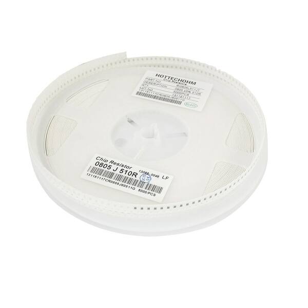 5000 Pieces Electronic 510 Ohm SMT SMD Thick Film Chip Resistor 0805 ...