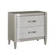 Zoey 2 Drawer Nightstand with Wireless Charger - Bed Bath & Beyond ...
